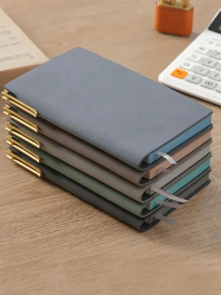 6-Small-Portable-Soft-Leather-Business-Office-Diary-Book-Artistic-Small ...