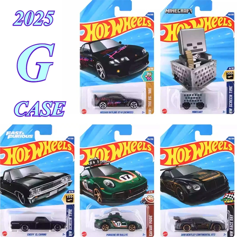2025G Original Hot Wheels Car 1/64 Diecast Mclaren W1 Nissan Skyline ...