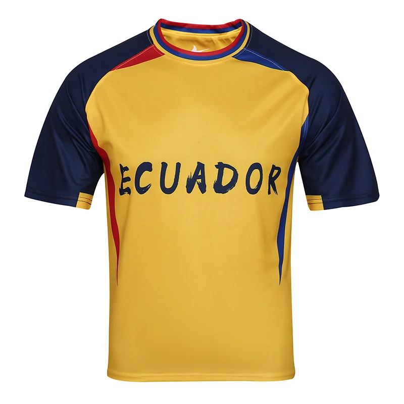 American-Cup-Hot-selling-Ecuador-Soccer-Jerseys-Quick-Dry-Football ...