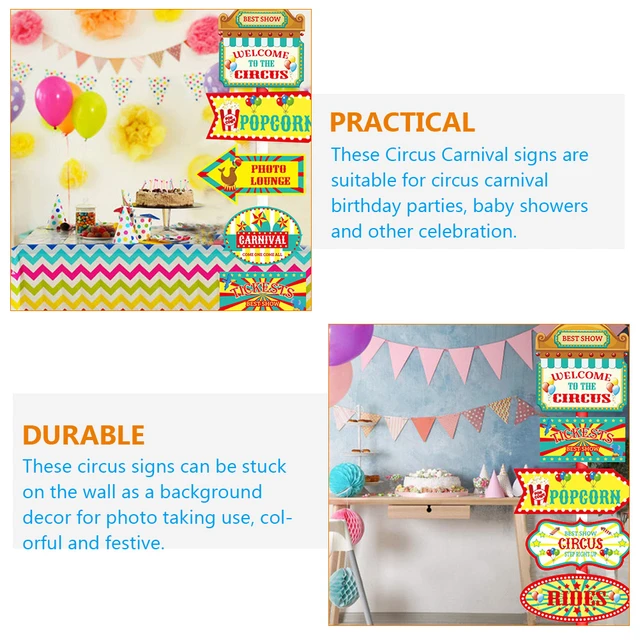Carnival Signs Ideas
