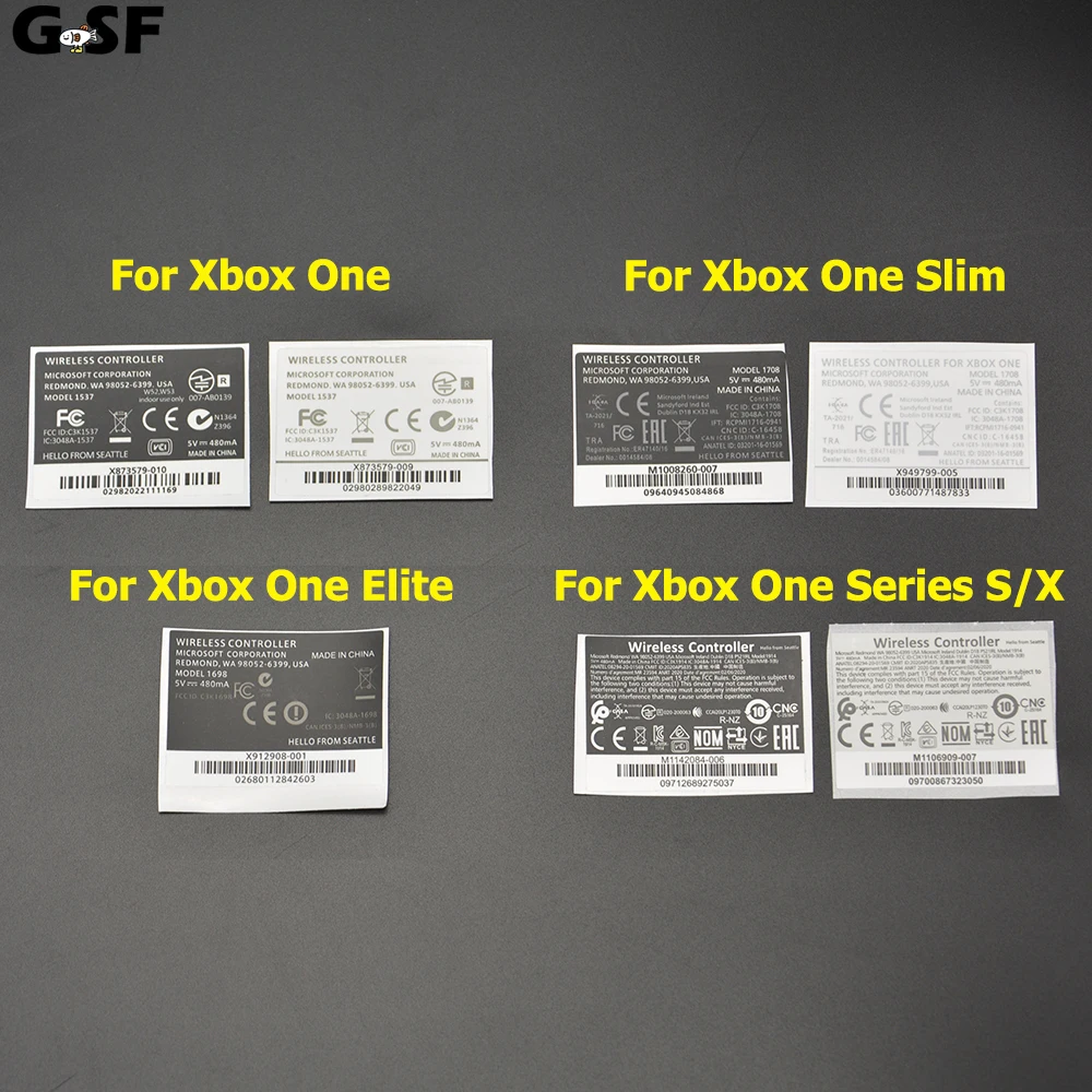 5Pcs-Black-White-Label-Stickers-for-XBOX-Series-S-X-Wireless-Controller ...