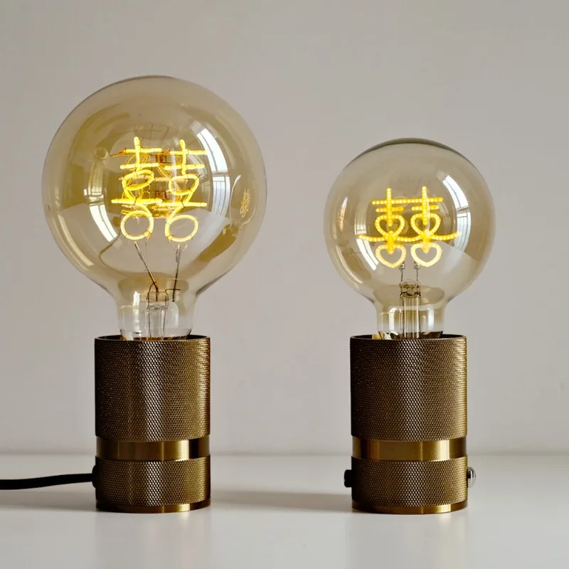 Desk-Lamp-Edison-Bulb-5V-x-characters-Chinese-Style-USB-Power-Table ...