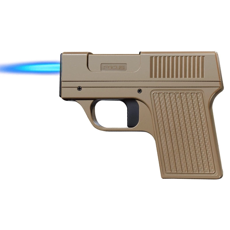 New-Gun-Cigarette-Box-10-Piece-Set-Butane-Torch-Lighter-Welding-Gun ...