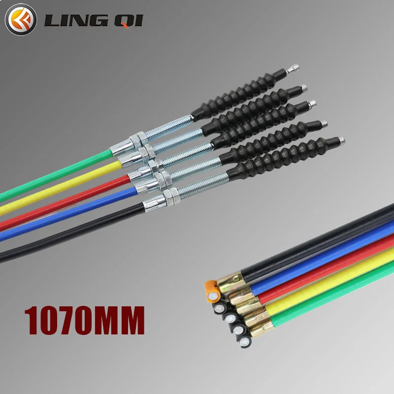 LINGQI Racing Dirt Bike Clutch Cable Line Wire For 50cc 70cc 90cc 110cc ...