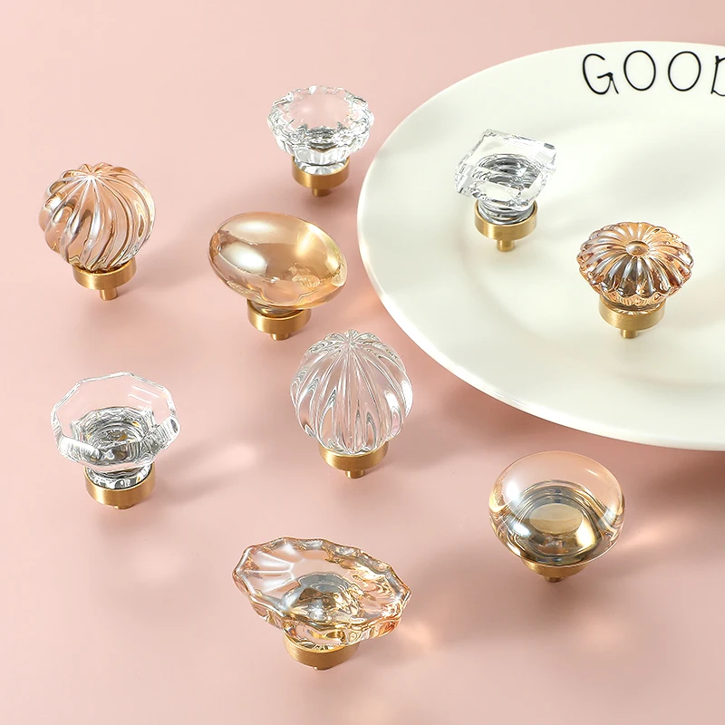 Luxury-Diamond-Shape-Design-Crystal-Glass-Knobs-Cupboard-Drawer-Pull ...