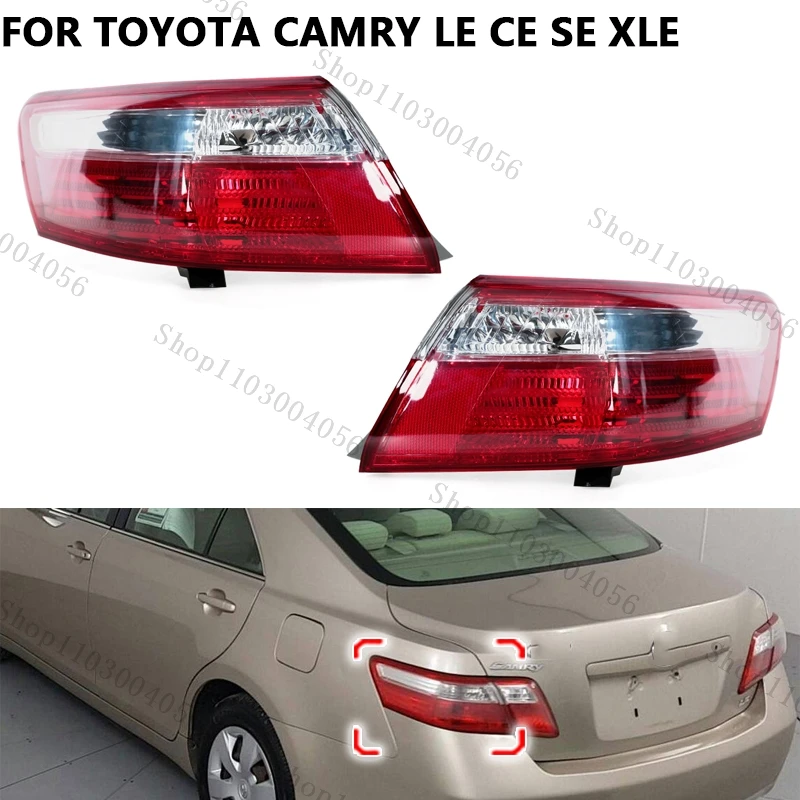 Car-Tail-Light-Accessories-For-Toyota-Camry-LE-CE-SE-XLE-2007-2009 ...