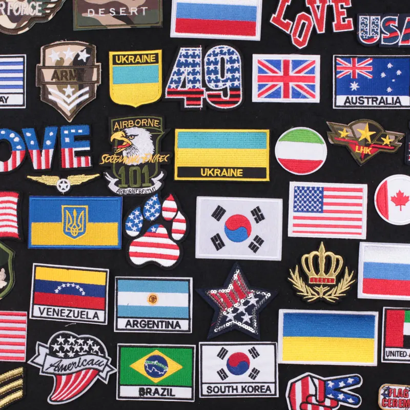 Ukraine-Military-Patch-Iron-on-Transfers-National-Flag-Embroidery ...