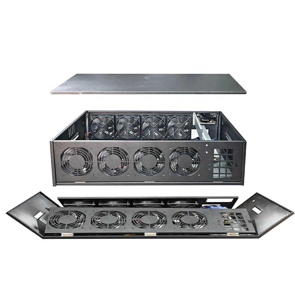 8 Gpu B75F plegable servidor silencioso funda Gpu ordenador Rackmount ...