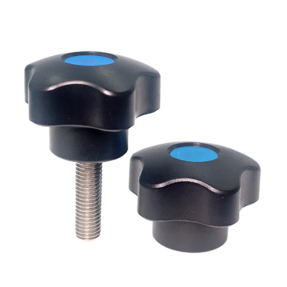 1pcs-Five-star-handle-stainless-steel-hand-screw-plum-blossom-five ...