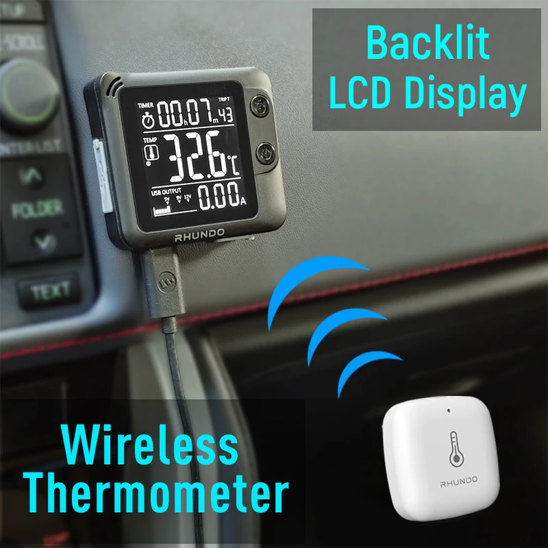 Auto-Car-Digital-Thermometer-LCD-Display-Electronic-Temperature-Sensor ...