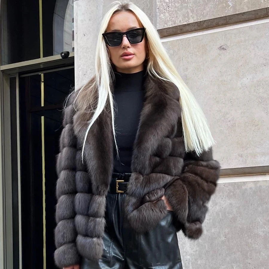 Real-Fox-Fur-Jacket-For-Woman-Winter-Luxury-Jacket-High-Quality-Warm ...