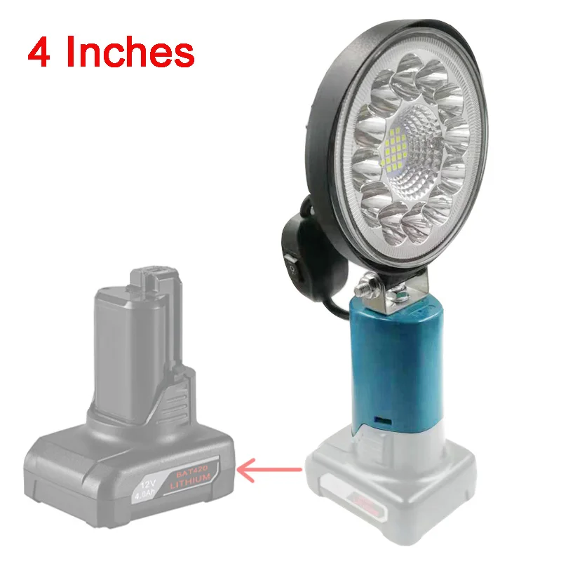 BAT411 LED Work Lights Flashlights Electric Torch Spotlight BAT420 Lamp ...