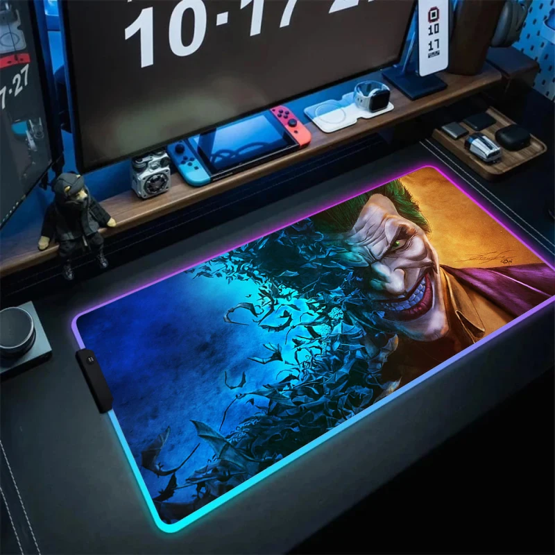 Computer-Mouse-Pad-Deskmat-RGB-Mousepad-Anime-J-joker-Keyboards ...