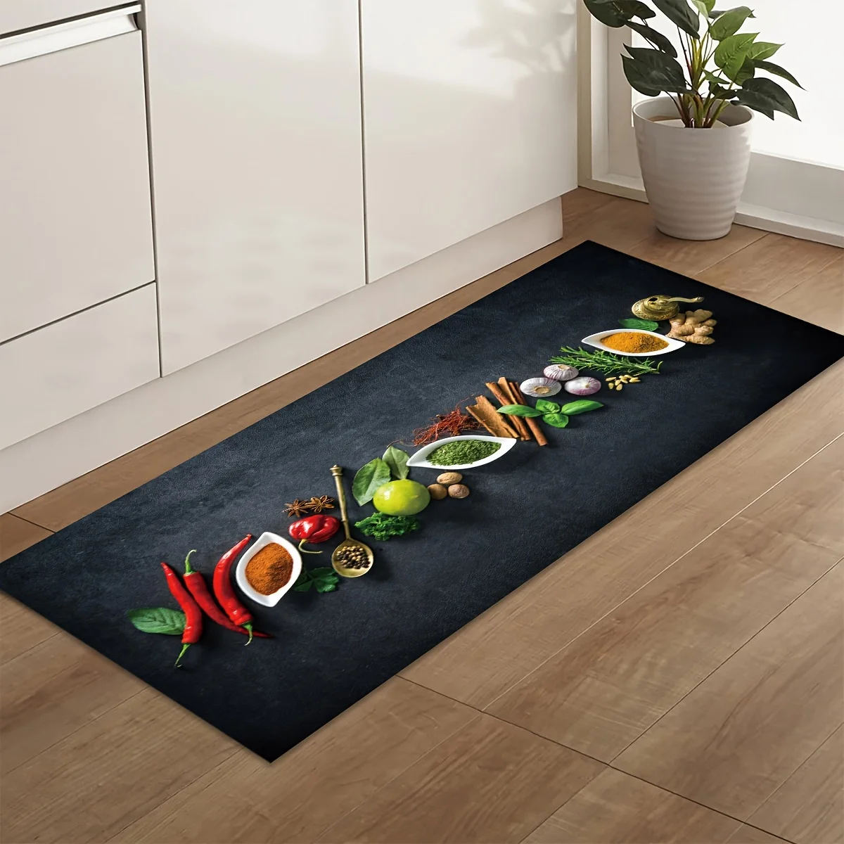 2-pieces-kitchen-rug-and-mat-non-slip-wash-kitchen-rug-Farmhouse ...