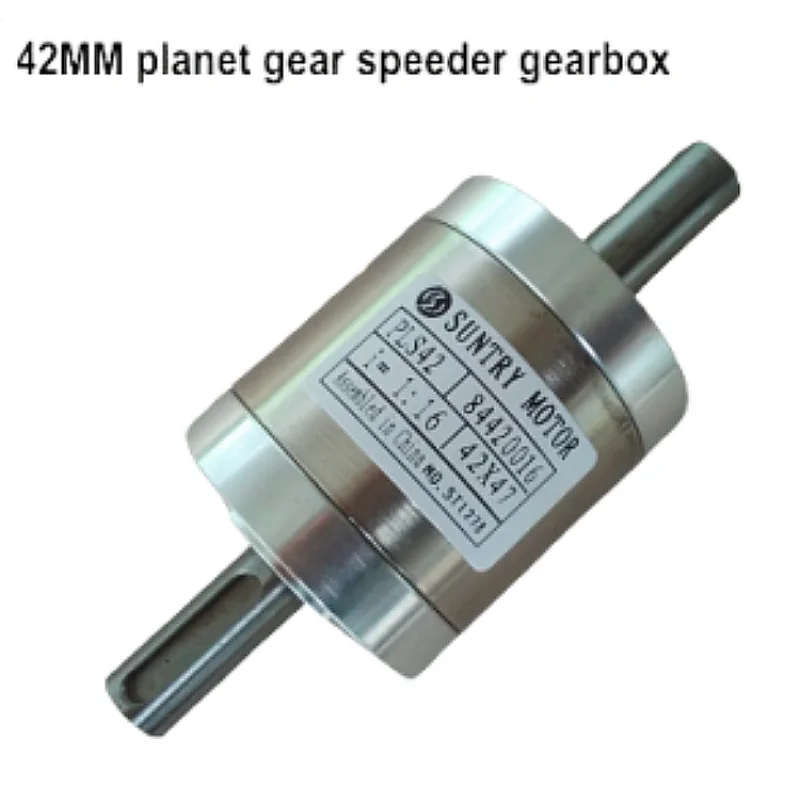 Dual-spindle-shaft-42MM-planet-gear-speeder-gearbox-PLS42-SUNTRY-MOTOR ...