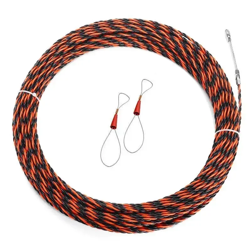 5-40M 5mm Cable Puller Fiberglass Electric Cable Wire Puller Electrical ...