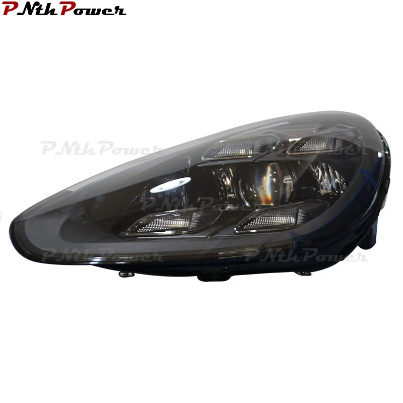 Pair Pnthpower Facelift Upgrade LED Matrix Headlight for Porsche ...