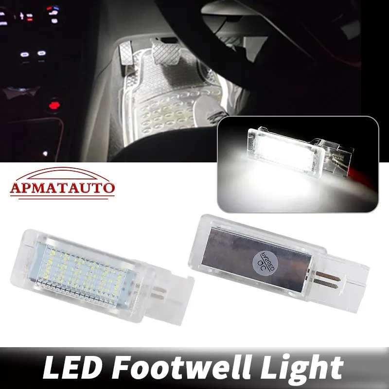 Car LED Footwell Light Luggage compartment Trunk Light Glove box Lamp ...