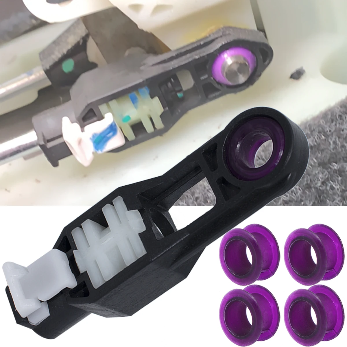 MT-Shifter-Cable-Bushing-Repair-Kit-For-Suzuki-SX4-Swift-Sport-Gear ...