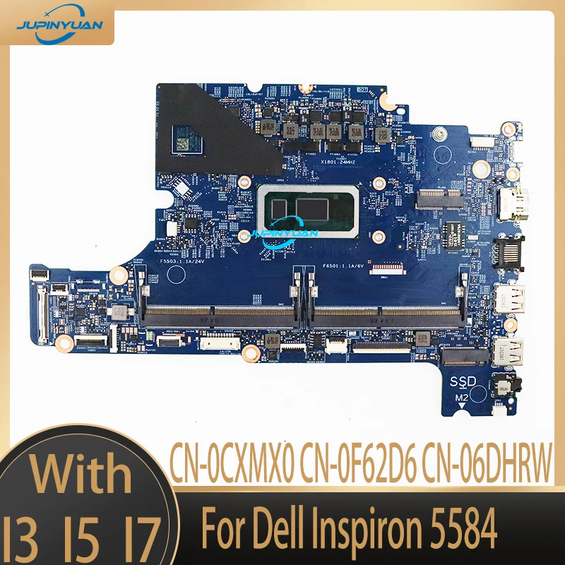 18789-1-Mainboard-For-Dell-Inspiron-5584-Laptop-Motherboard-CPU-i3 ...