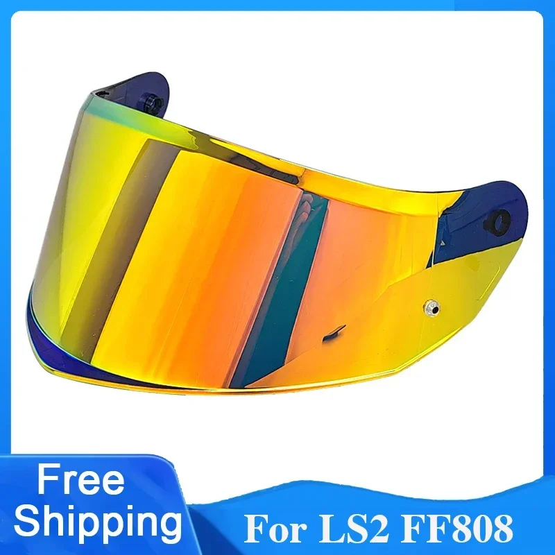 FF808 Motorcycle Helmet Visor Lens For LS2 FF808 Replace Anti-UV Anti ...