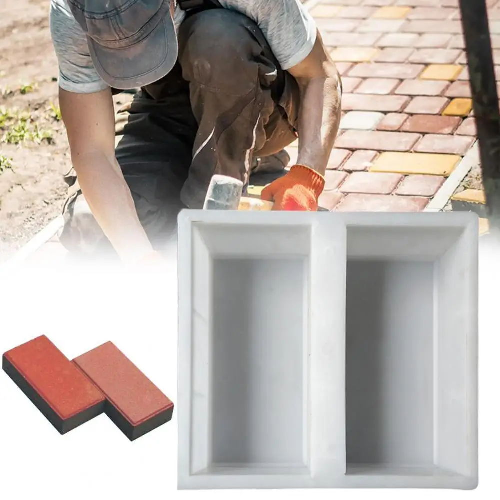 Plastic-Garden-Pavement-Mold-DIY-Walking-Road-Path-Paving-Stone ...