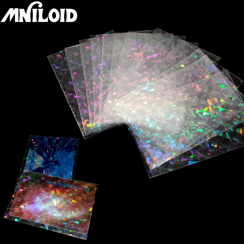 Laser-blinkende-gebrochene-Diamant-karten-h-llen-Brettspiel-Tarot-drei ...