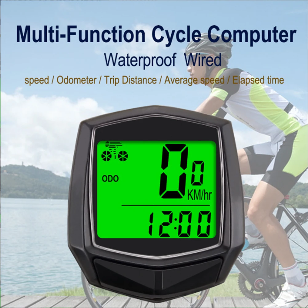 Waterproof-Wired-Digital-Bicycle-Computer-Bike-Ride-Speedometer ...