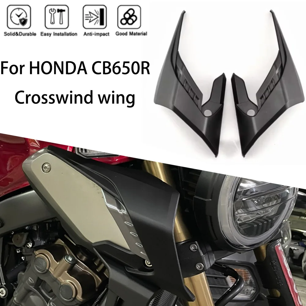 MTKRACING-For-HONDA-CB650R-2018-2023-Fairing-Winglets-Fin-Trim-Cover ...