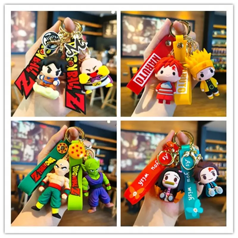 Anime-Dragon-Ball-Son-Goku-Master-Roshi-Keychain-Cute-Doll-Keyring ...