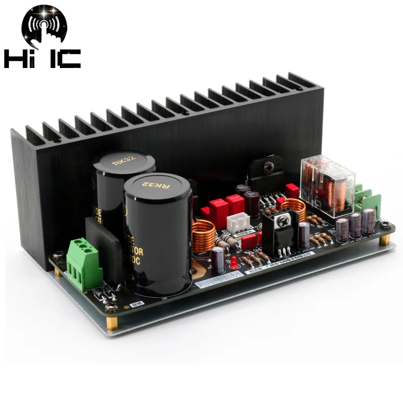 Lm3886 gc placa amplificador 68w + 68w hifi dual channel amplificadores ...
