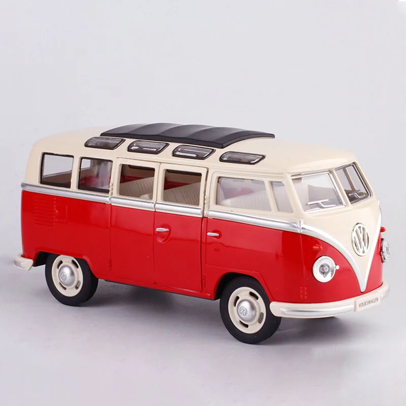 1:24 Volkswagen Retro Classic Bus Alloy Die Casting Metal Car Model Car ...