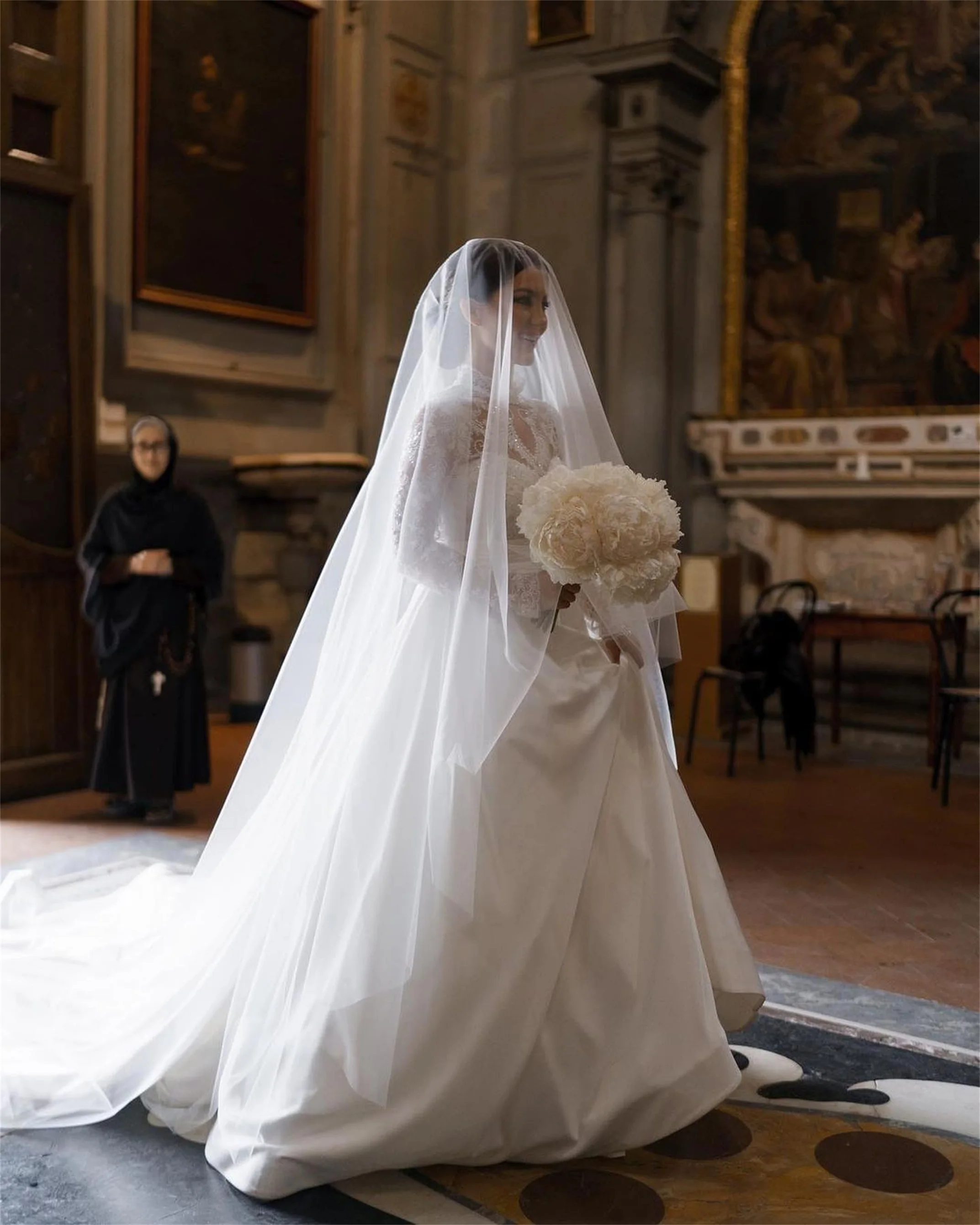 Christian Wedding Gowns With Veil