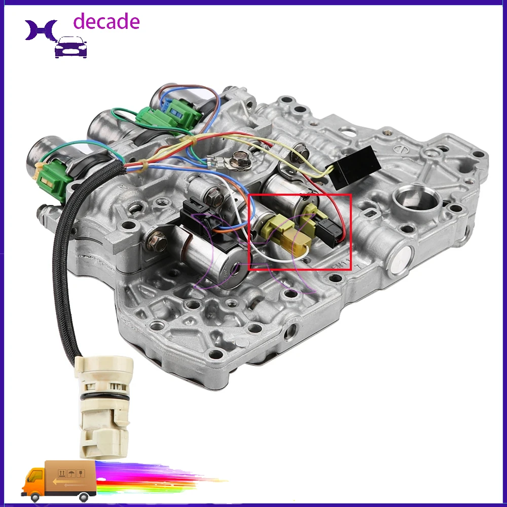 Original 4F27E Transmission Solenoid Valve Body Set For Ford Mazda 1999 ...