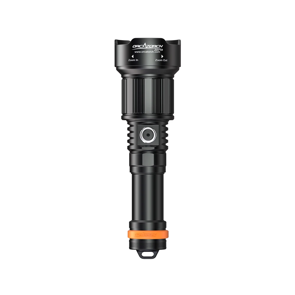 OrcaTorch-ZD710-Zoomable-Diving-Torch-Underwater-2700-Lumens-Dive-Light ...
