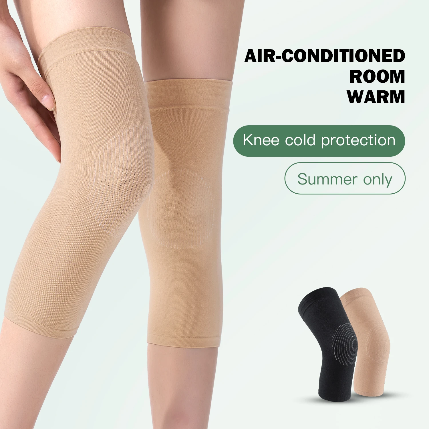 Summer-Thin-Knee-Pads-for-Women-With-Cold-Legs-Breathable-Air ...