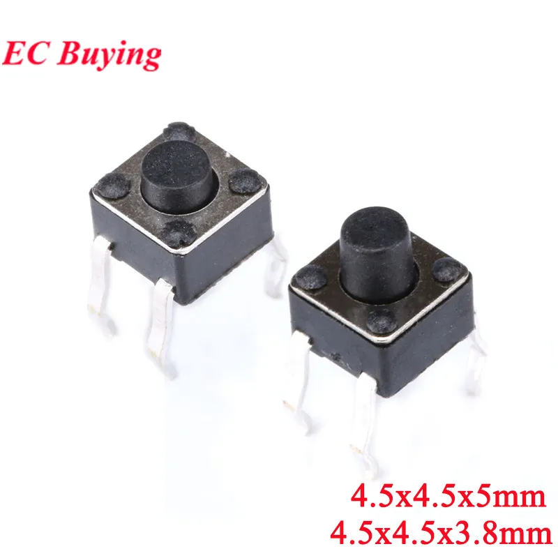 100PCS-50PCS-4-5x4-5x5mm-4-5x4-5x3-8mm-Mini-Tact-Push-Button-Switch ...