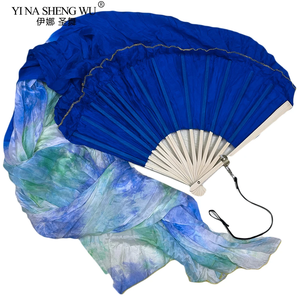 100-Real-Silk-Fan-Veils-for-Belly-DanceFolding-Silk-Fan-Chinese ...