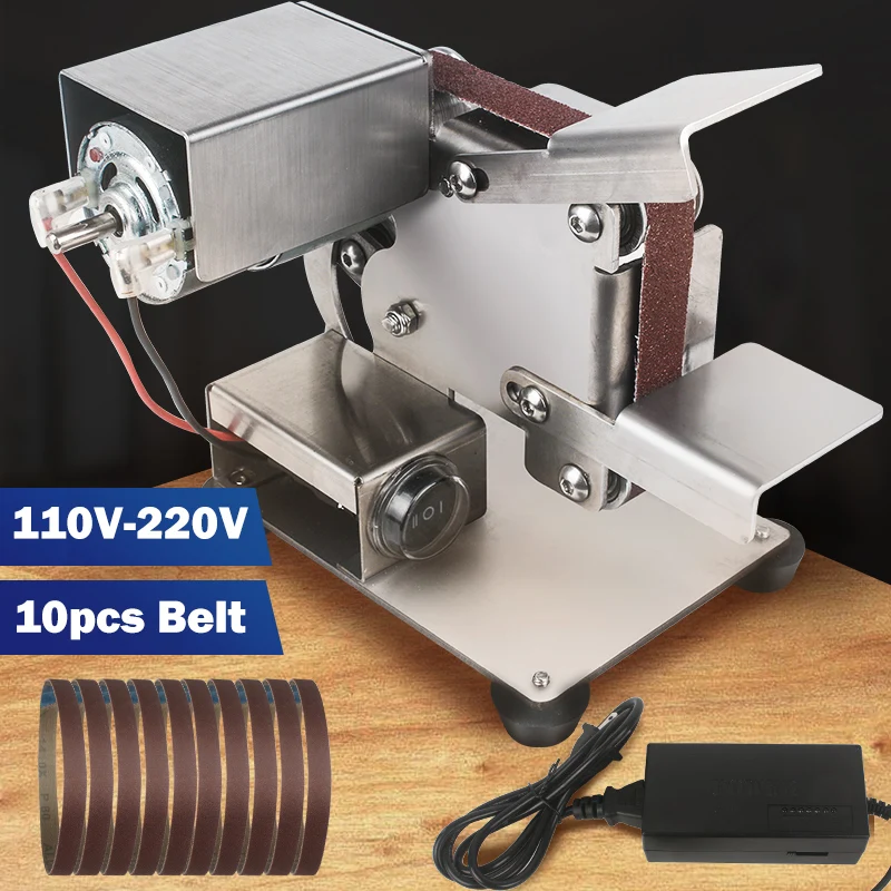 Mini-Electric-Belt-Machine-DIY-Sander-Polisher-Grinding-Machine ...