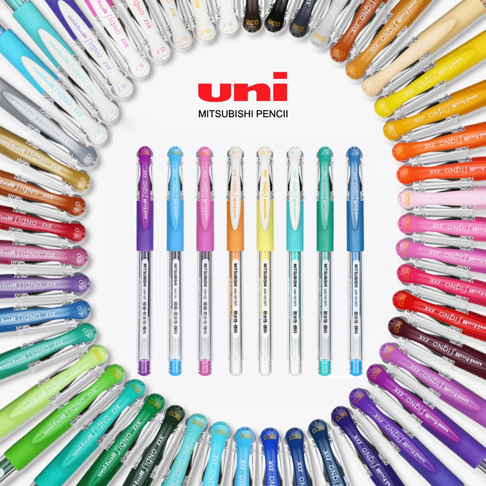 1pcs Japan UNI Uniball Signo Gel Pen UM-151 Color Ball Pen for Students ...