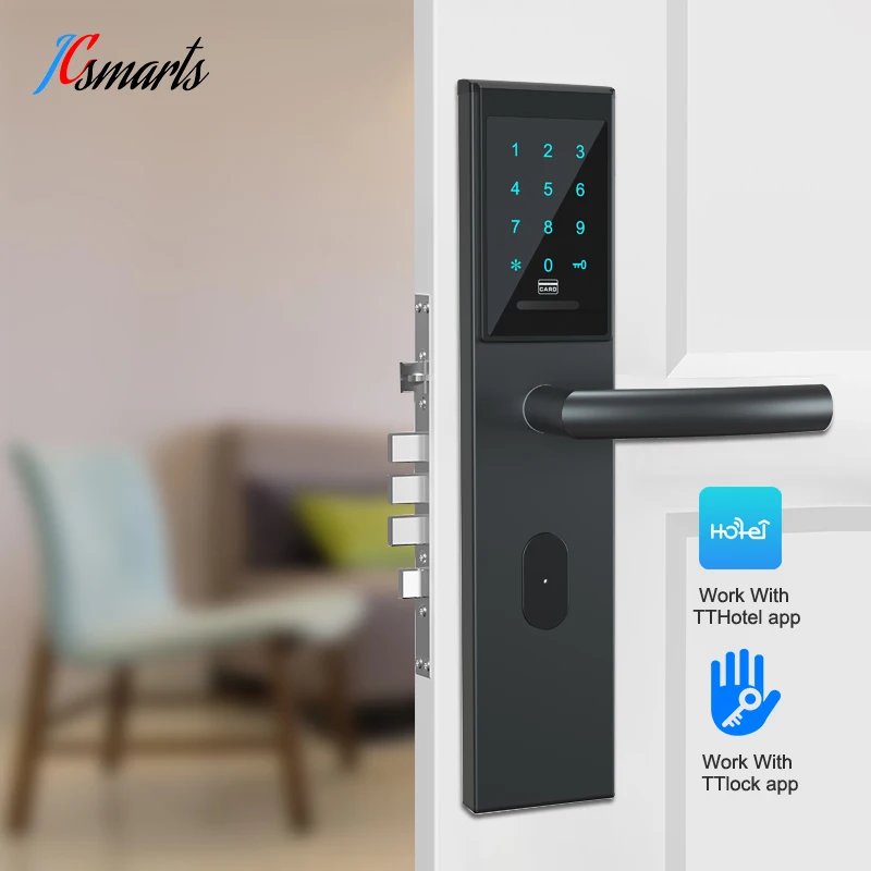 Bluetooth TTlock TThotel Online Smart Keyless passcode door locks with ...