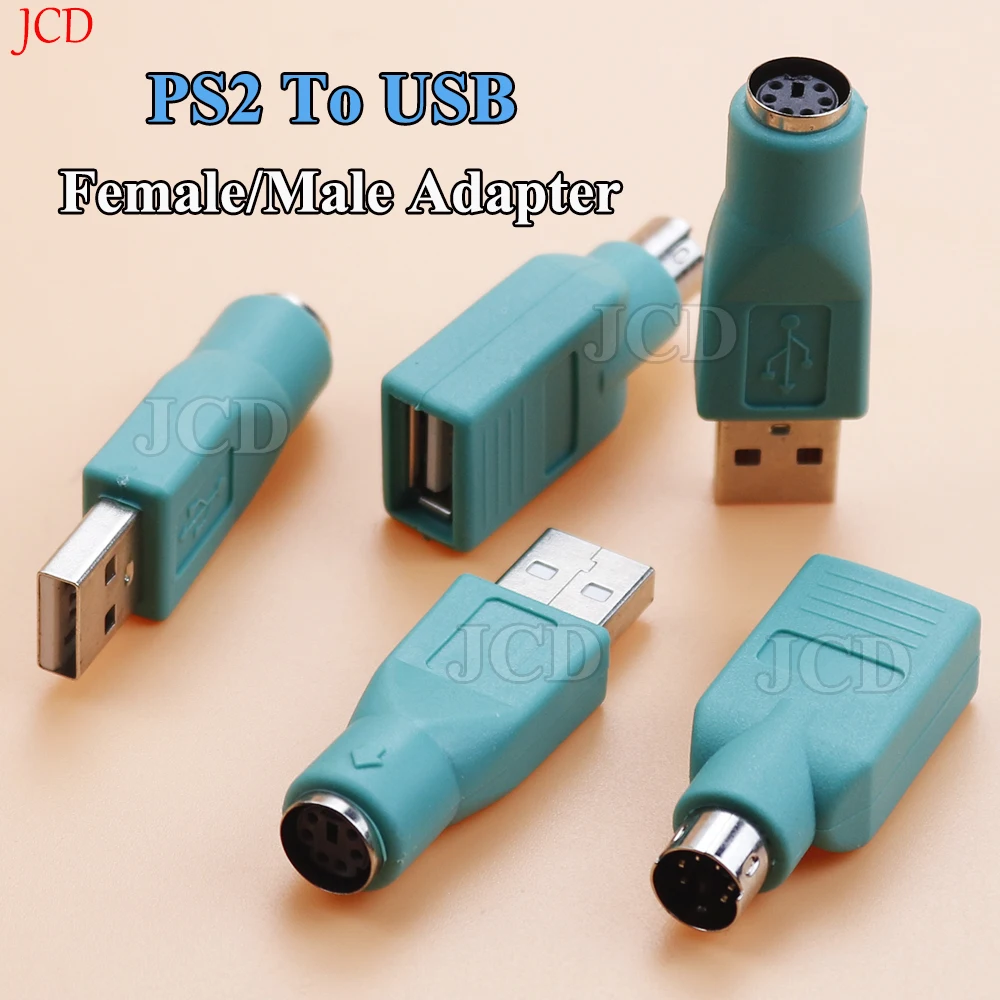 1-2-5PCS-USB-to-PS2-PS-2-Male-Female-Adapter-Converter-for-Keyboard ...