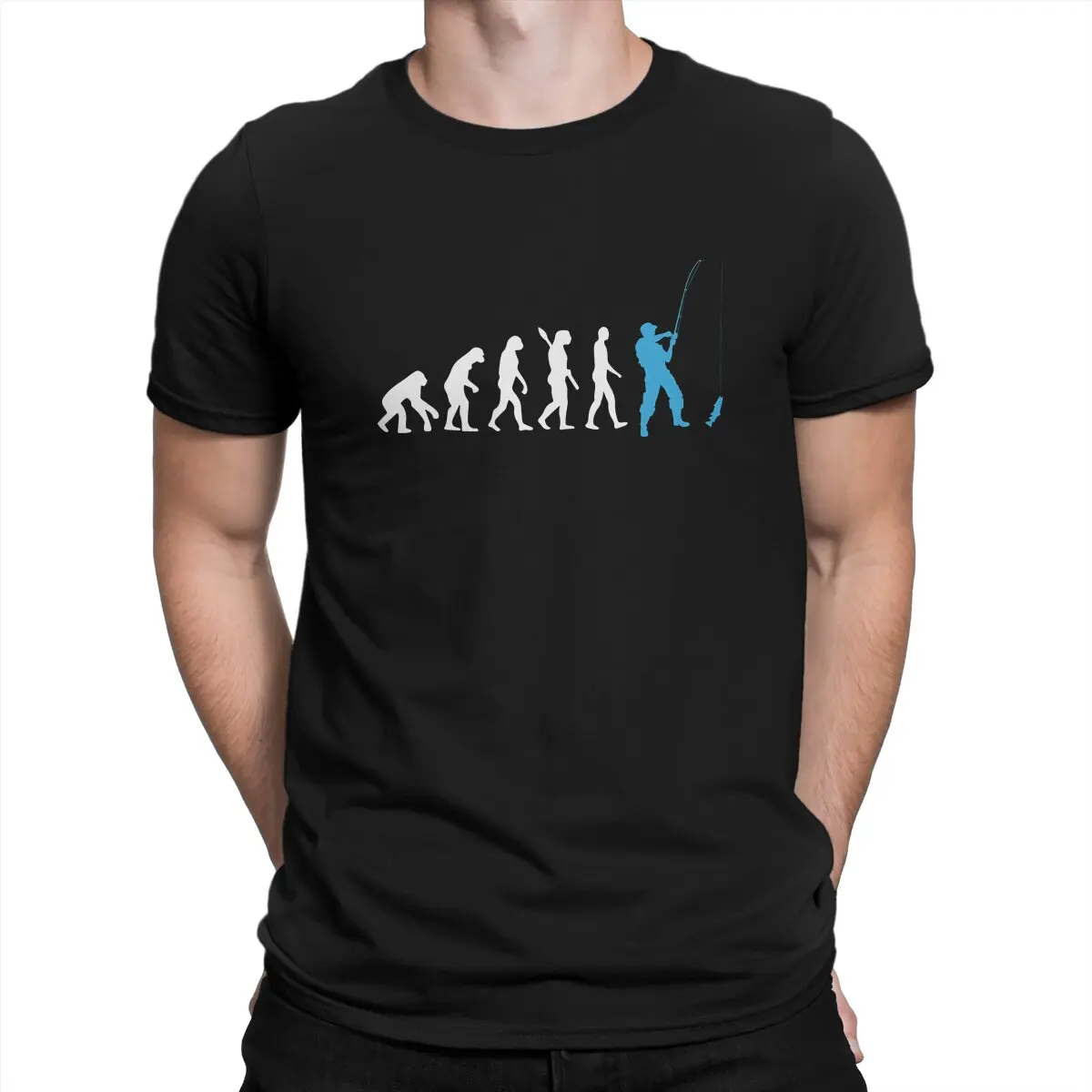 Fishing-Human-Evolution-T-Shirt-Fashion-Men-s-Tees-Summer-Clothing ...