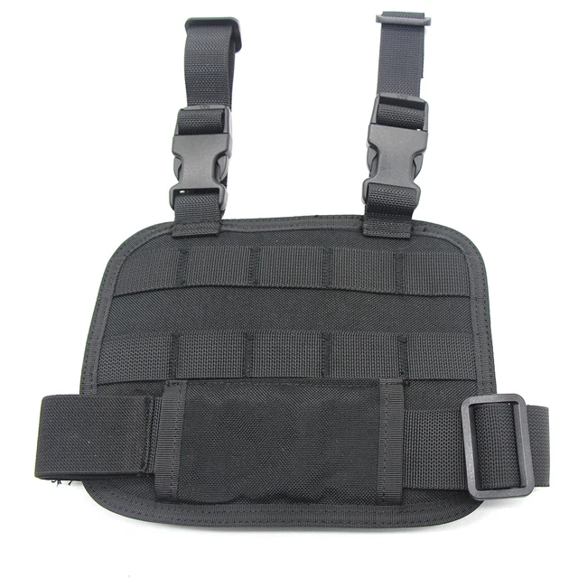 Nylon Tactical Drop Leg Platform Molle Thigh Rig Panel Outdoor Hunting ...