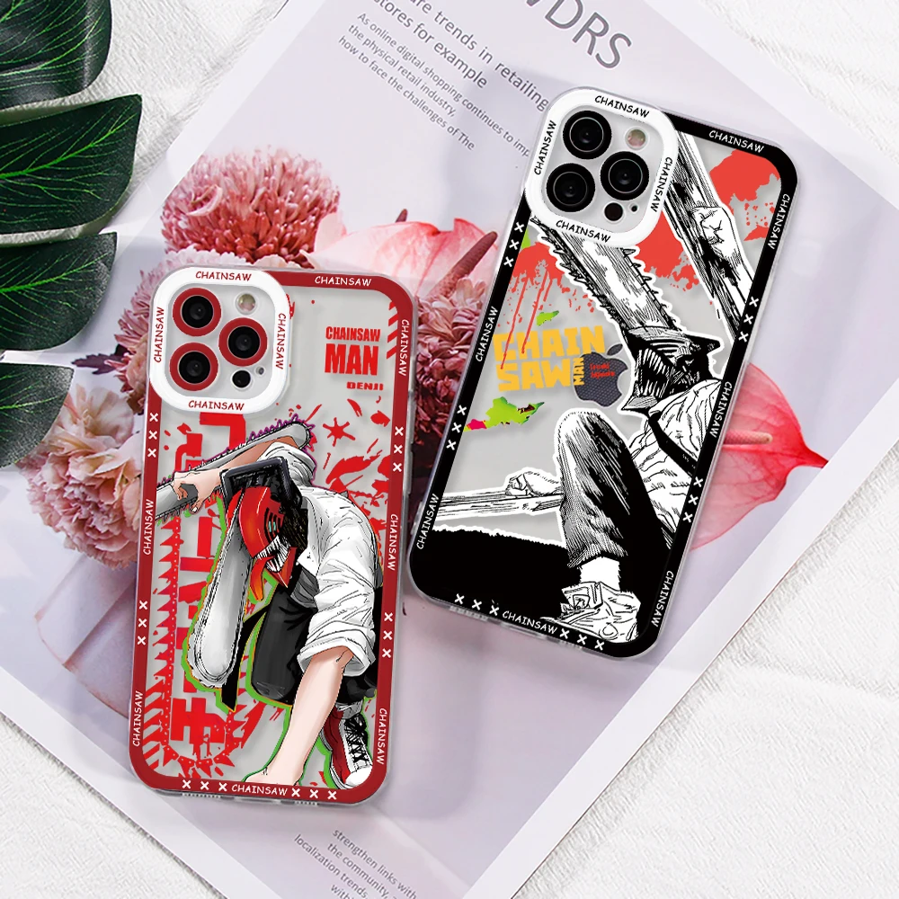 Чехол для телефона с принтом в виде аниме бензопилы для Samsung Galaxy ...
