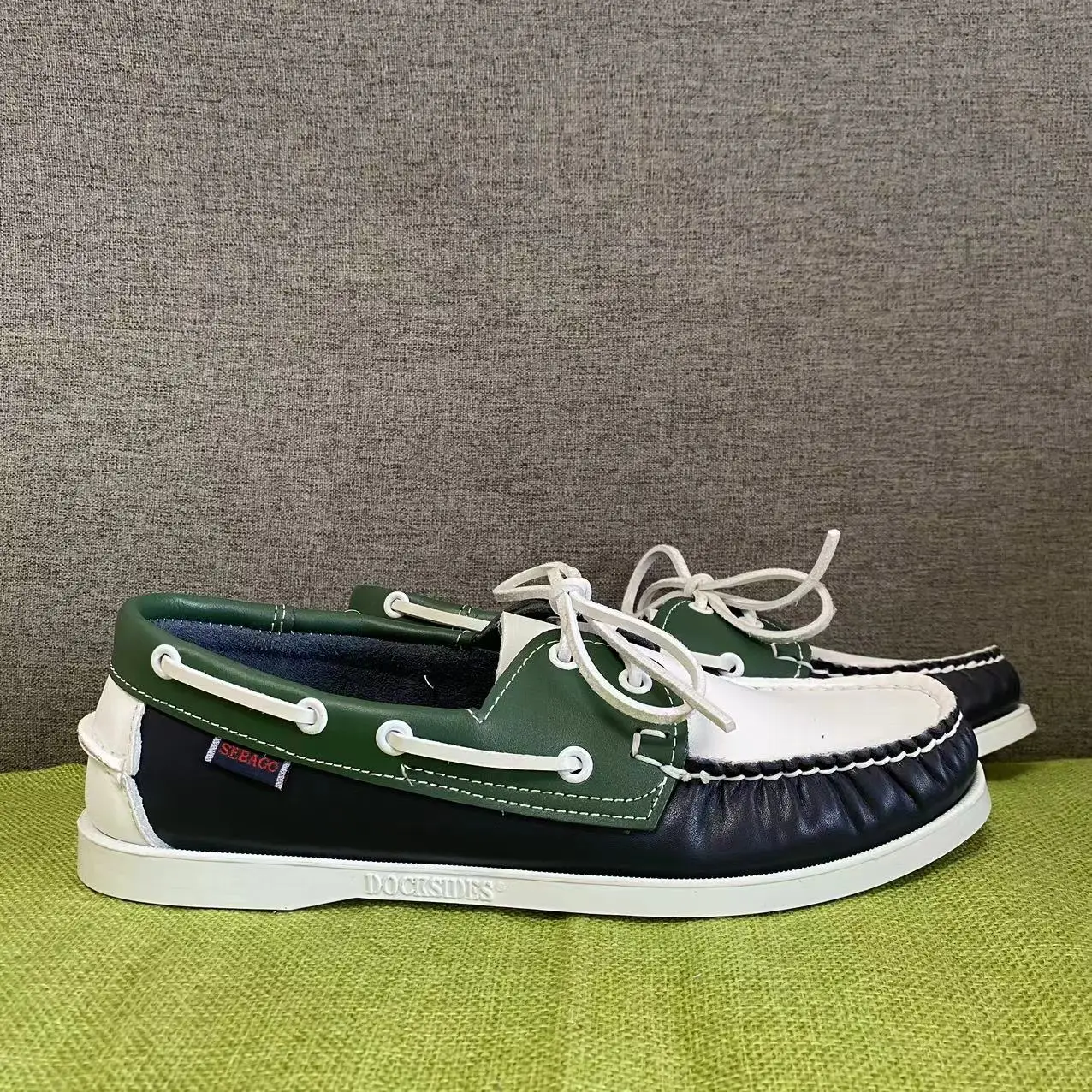 Men-Authentic-Sebago-Docksides-Shoes-Premium-Genuine-Leather-Moc-Toe ...