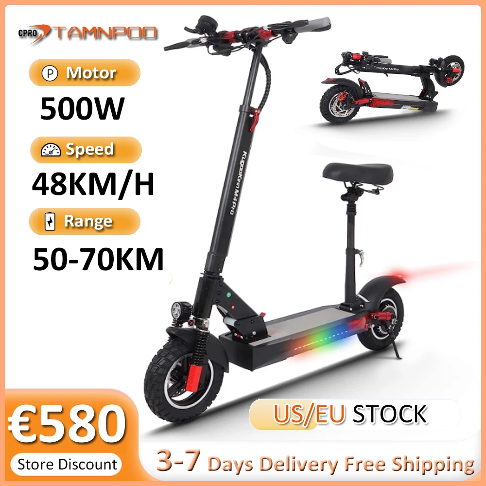M4-Pro-Electric-Scooter-for-Adults-500W-48V-18AH-Max-Speed-48KM-H-10 ...
