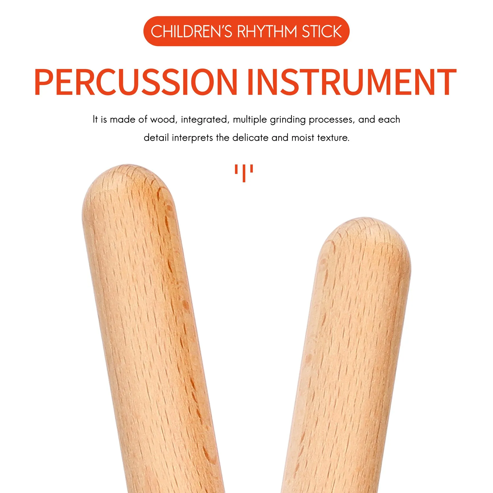Wood Claves Percussion