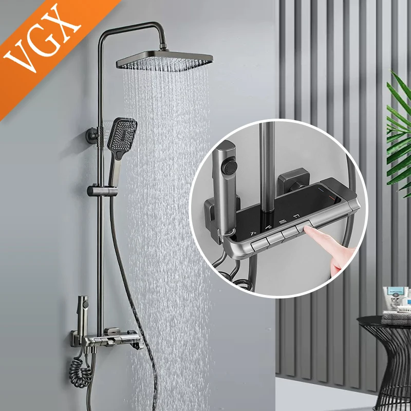 VGX-Smart-Shower-System-Intelligent-Bathroom-Digital-Display-Shower-Faucet-Set-4-way-Rainlfall ...