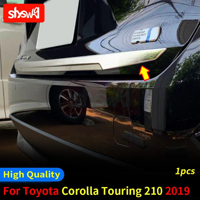 For-Toyota-Corolla-Touring-210-Modified-Rear-Gate-Lower-Trim-Garnish ...